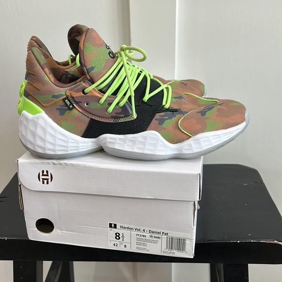 adidas | Shoes | Adidas Daniel Patrick X Harden Vol 4 Camo Print | Poshmark